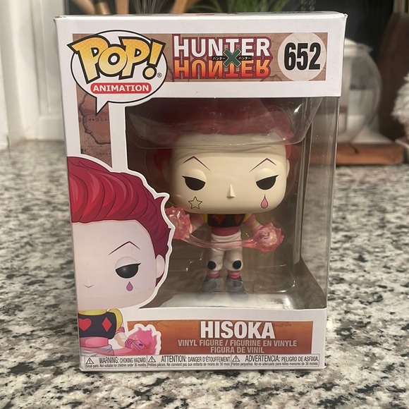 Funko | Other | Funko Pop Hunter X Hunter Hisoka Vinyl Figure 652 ...